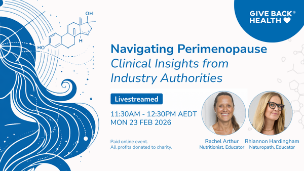 Webinars - Give Back Health
